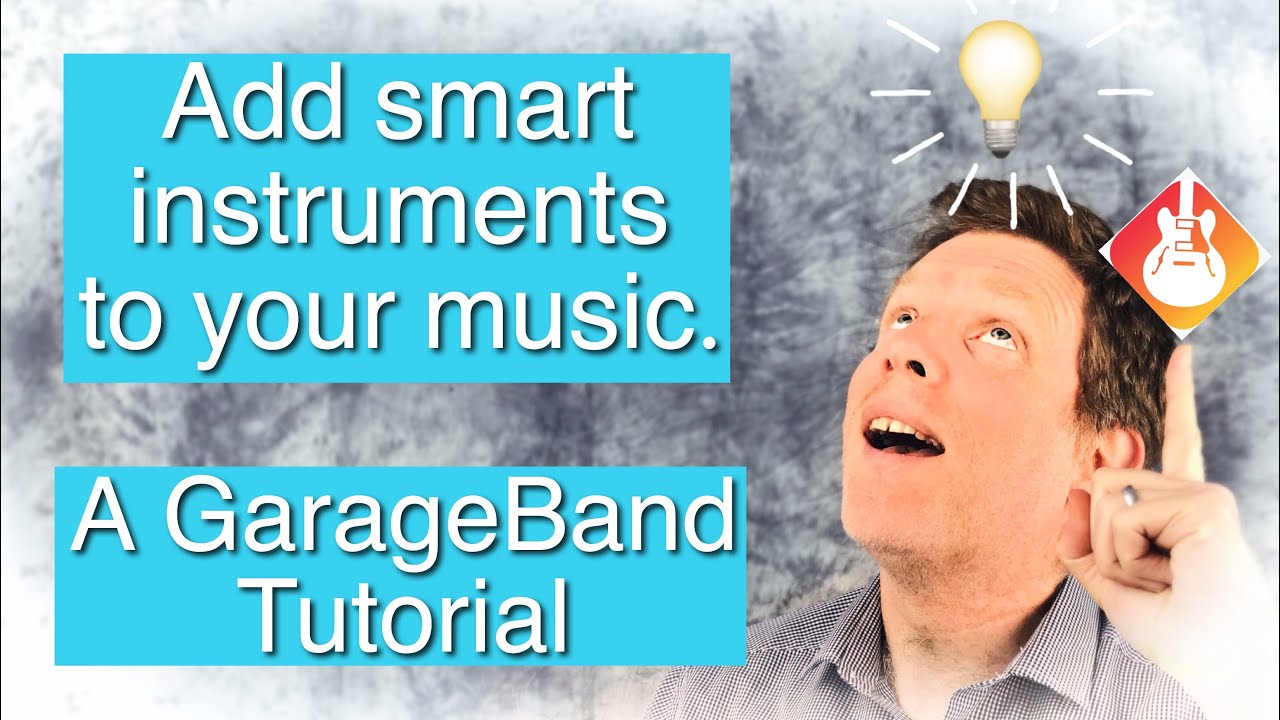 How to add smart instruments in GarageBand - Tutorial 6. - YouTube