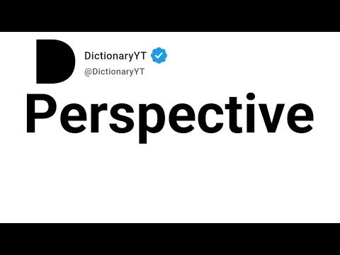 Perspective Antonyms | Opposite Words - YouTube