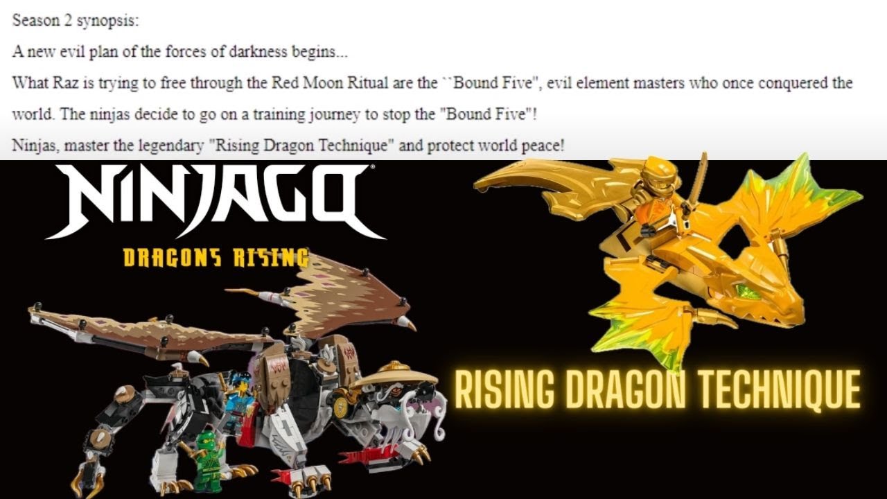 Ninjago Dragons Rising New Technique Rising Dragon!!!! - YouTube