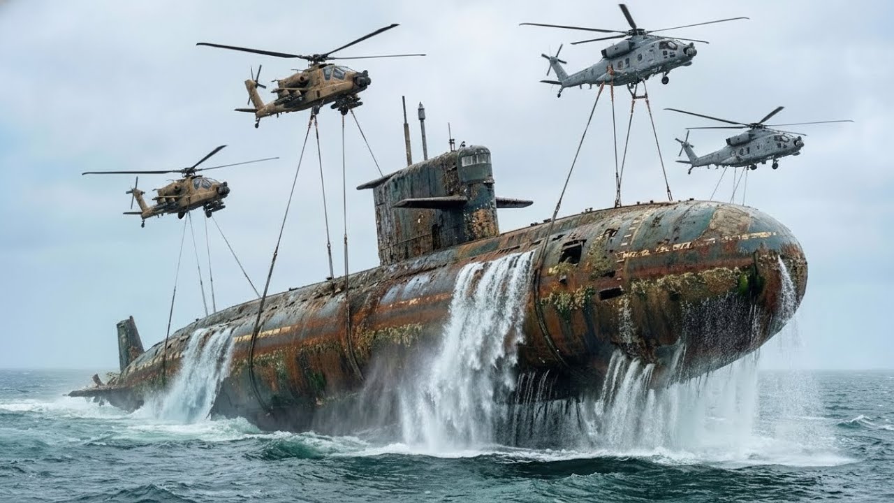“We Salvaged a Sunken Submarine – best vedio Watch the Full Restoration ...