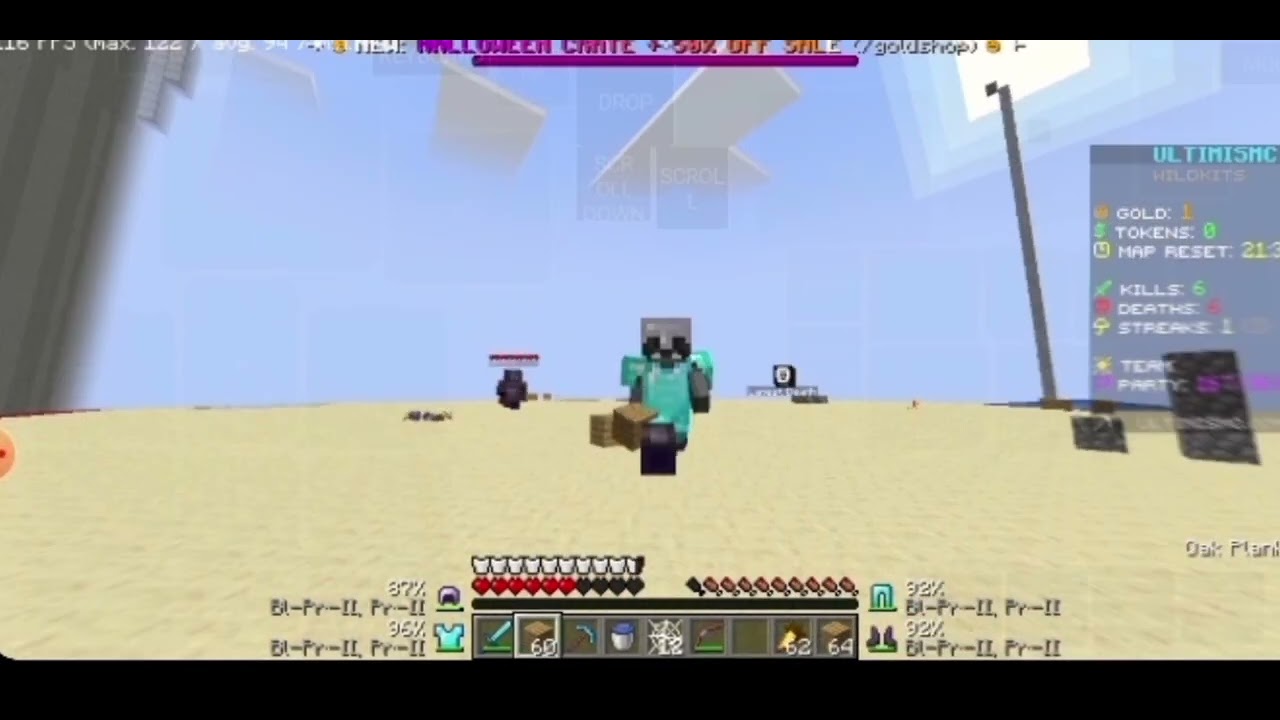PvPing in My Favourite server UltimisMC 🔥 - YouTube
