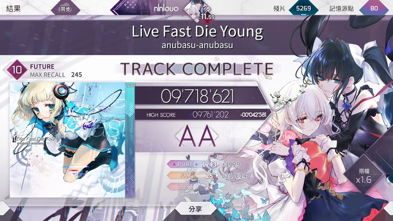 Live Fast Die Young(FTR) TRACK COMPLETE - YouTube