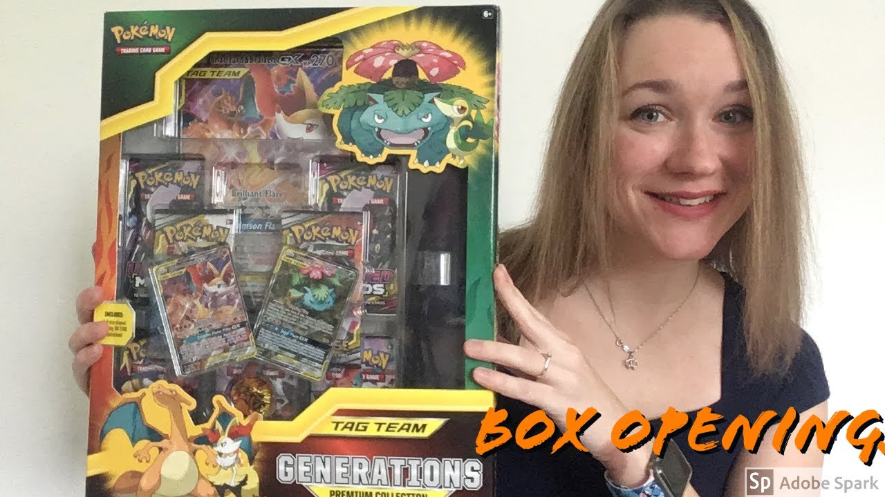 Opening a Pokemon Generations Premium Collection Box!!! - YouTube