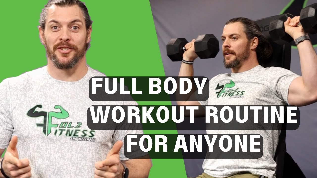 Full Body Workout Routine For All Fitness Levels: Follow Along With A ...