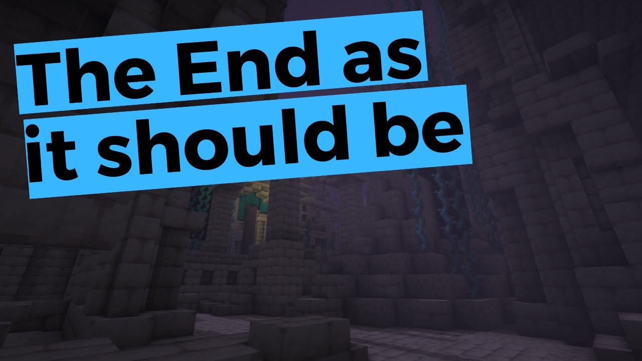 I Updated The End Dimension in Minecraft and It Looks Amazing - YouTube
