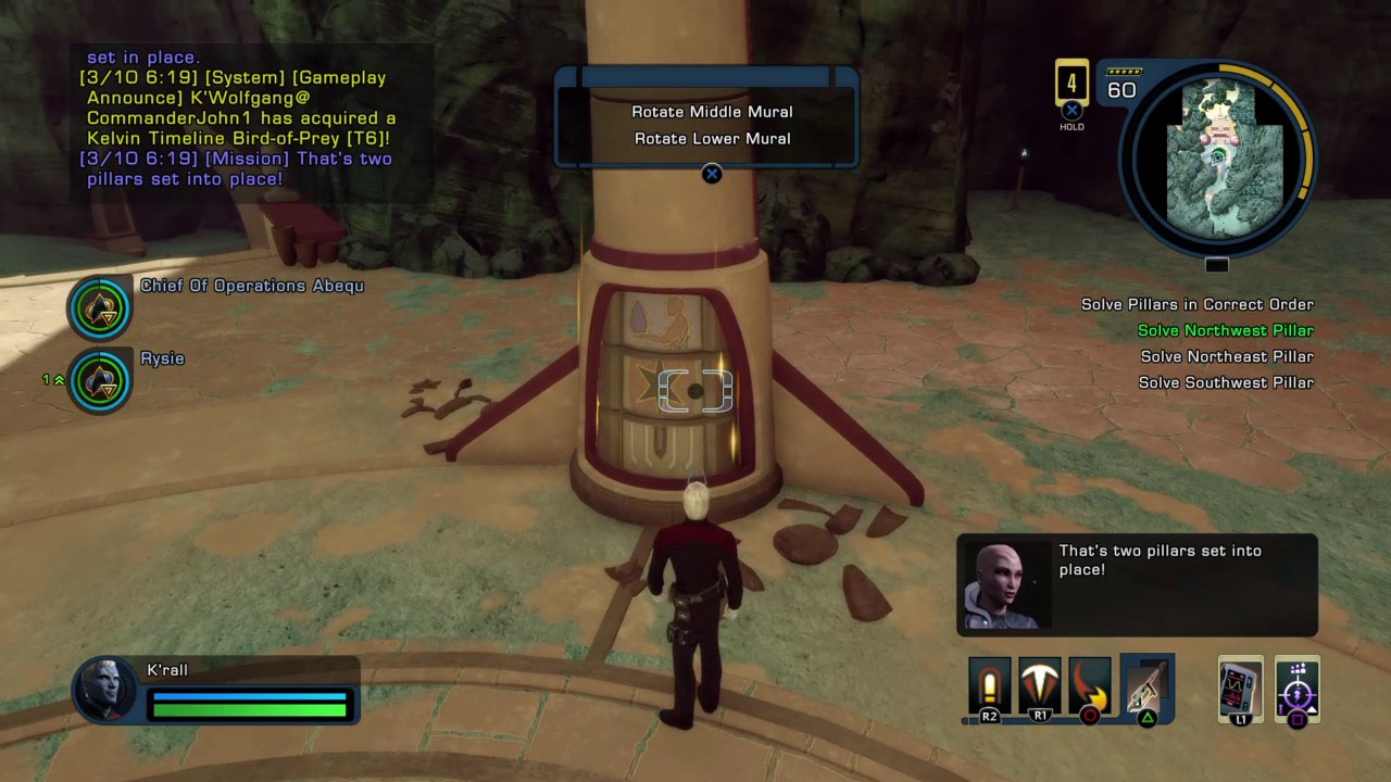 Star Trek Online Echos of light pillar walkthrough - YouTube