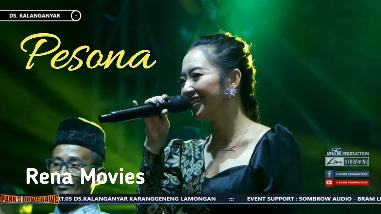 RENA MOVIES - PESONA - PANK 5 LIVE MUSIC - YouTube