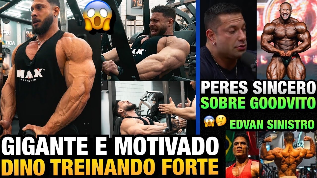 RAMON APARECE TREINANDO MUITO FORTE COM CARGAS BEM ALTAS + PERES FALA ...