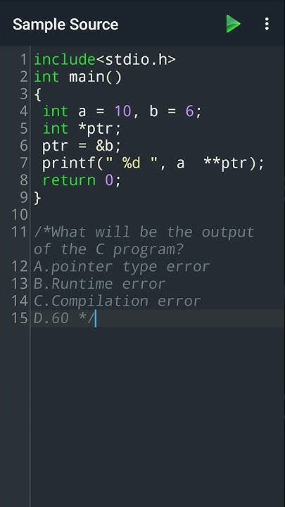 c program practice questions and answers. #c #shorts #quiz # ...