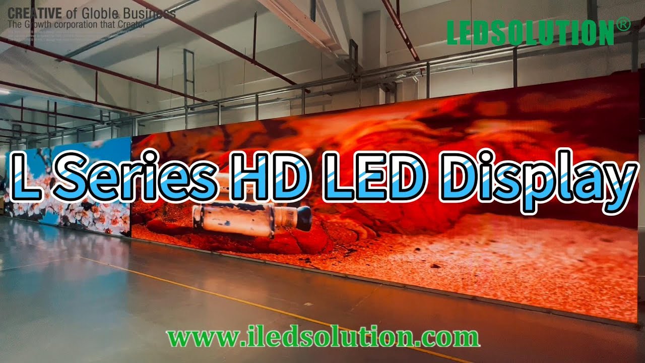 L Series HD LED Display P3.91 - YouTube