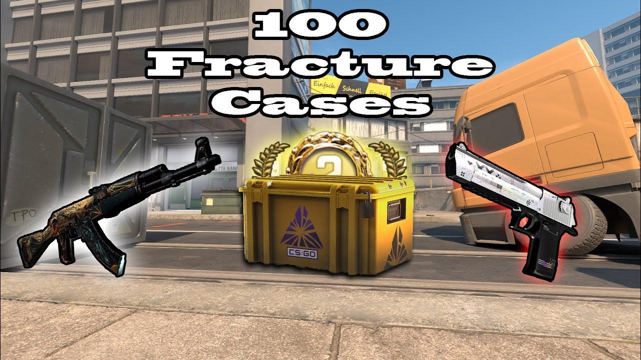 I OPEN 100 FRACTURE CASES! #cs2 #caseunboxing #case - YouTube