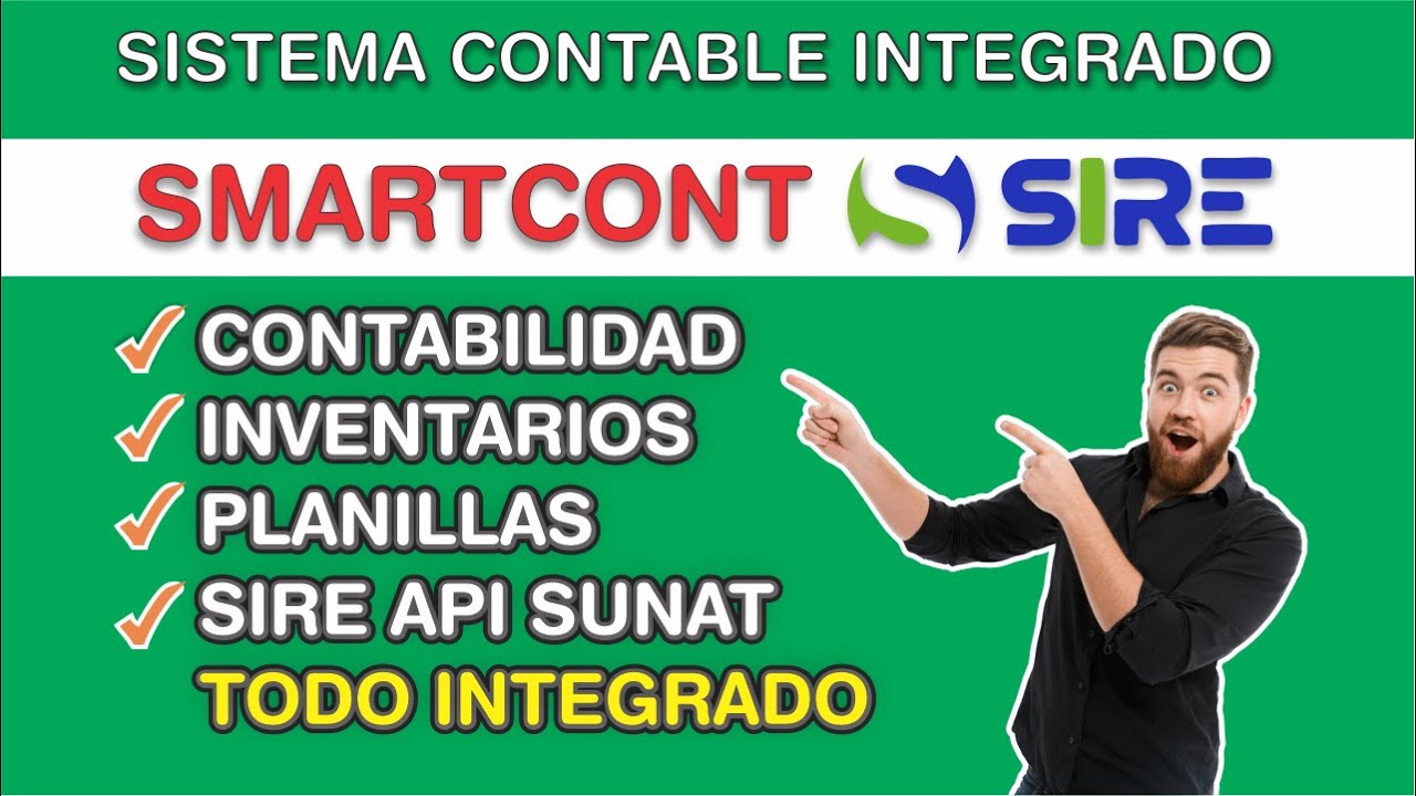 🔴 Sistema contable Smartcont - SIRE con API Sunat 🚀 - YouTube