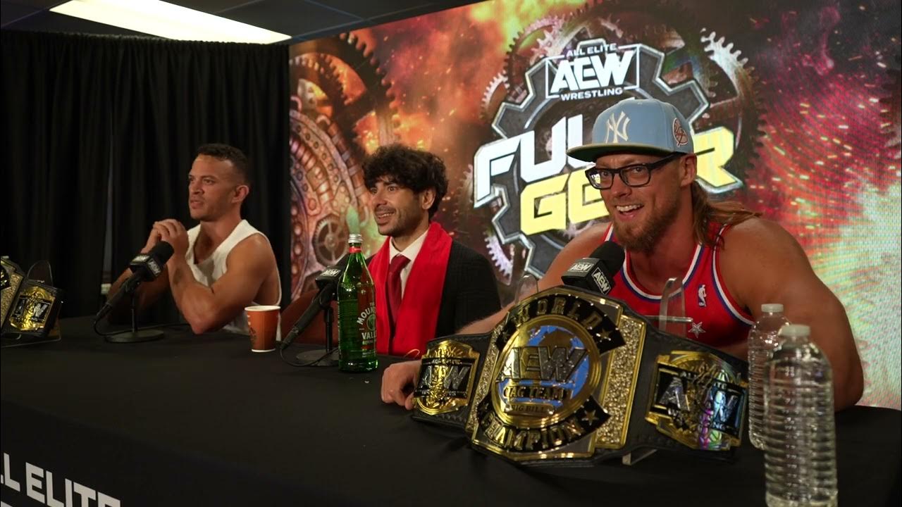 RICKY STARKS & BIG BILL On Their Tag Team & Singles Careers! | AEW Full Gear 2023 Media Scrum ...