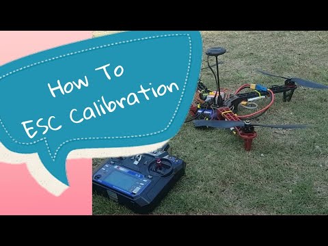 how to calibrate esc on dji naza m lite/ esc calibration - YouTube