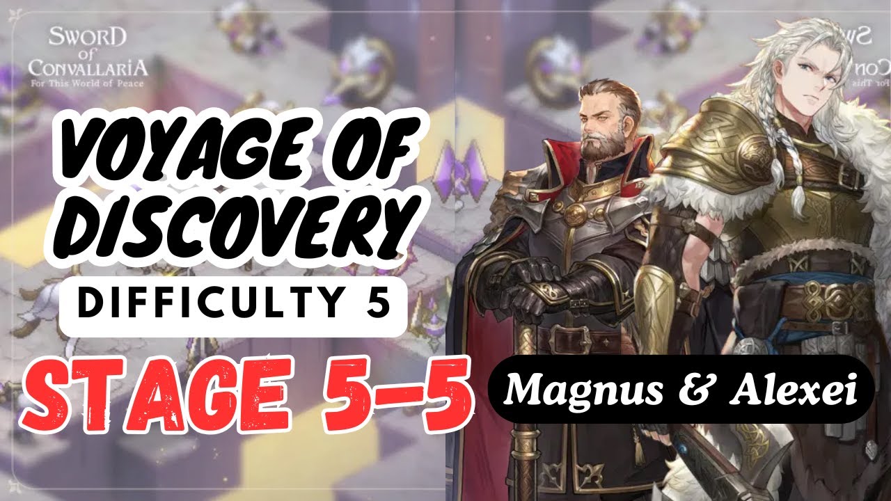 Sword of Convallaria [EVENT] Voyage of Discovery - Difficulty 5 Stage 5 ...