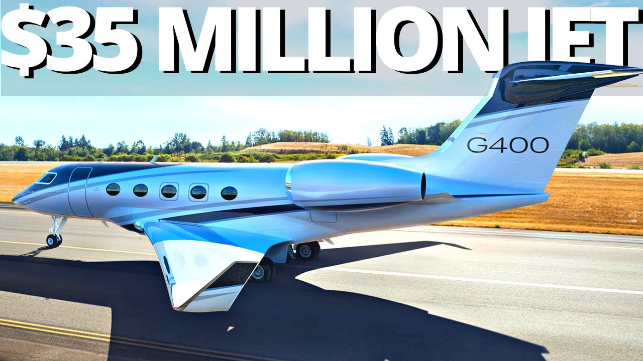 Inside the $35 M New Luxury Gulfstream g400 Private Jet - YouTube