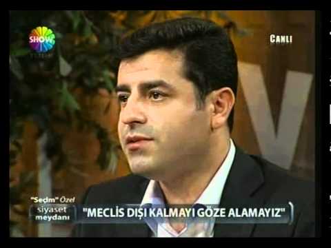 Secim özel,Selahattin Demirtas sorulari yanitliyor Siyaset meydani-4