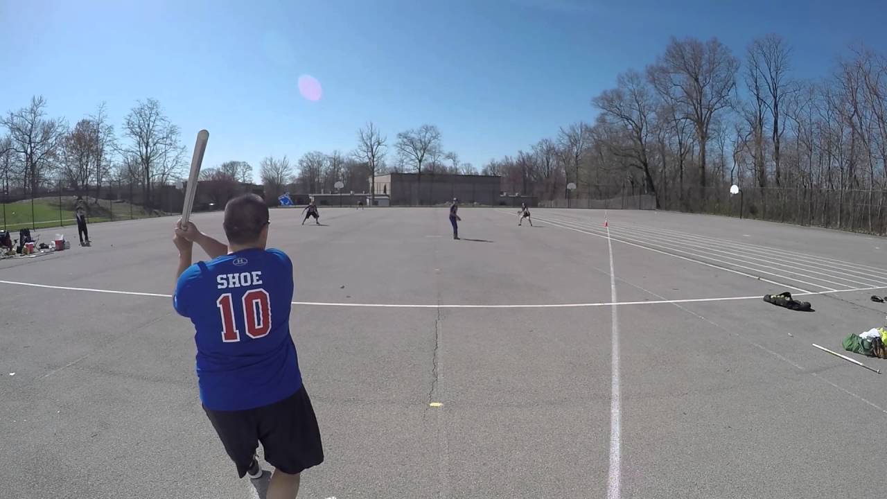 Major League Stickball 2016-04-17 Queens Mavericks s at Pelham Village ...