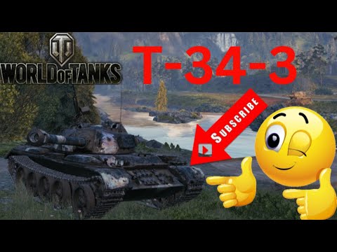 T-34-3 - Great tank for new players | World of Tanks - YouTube