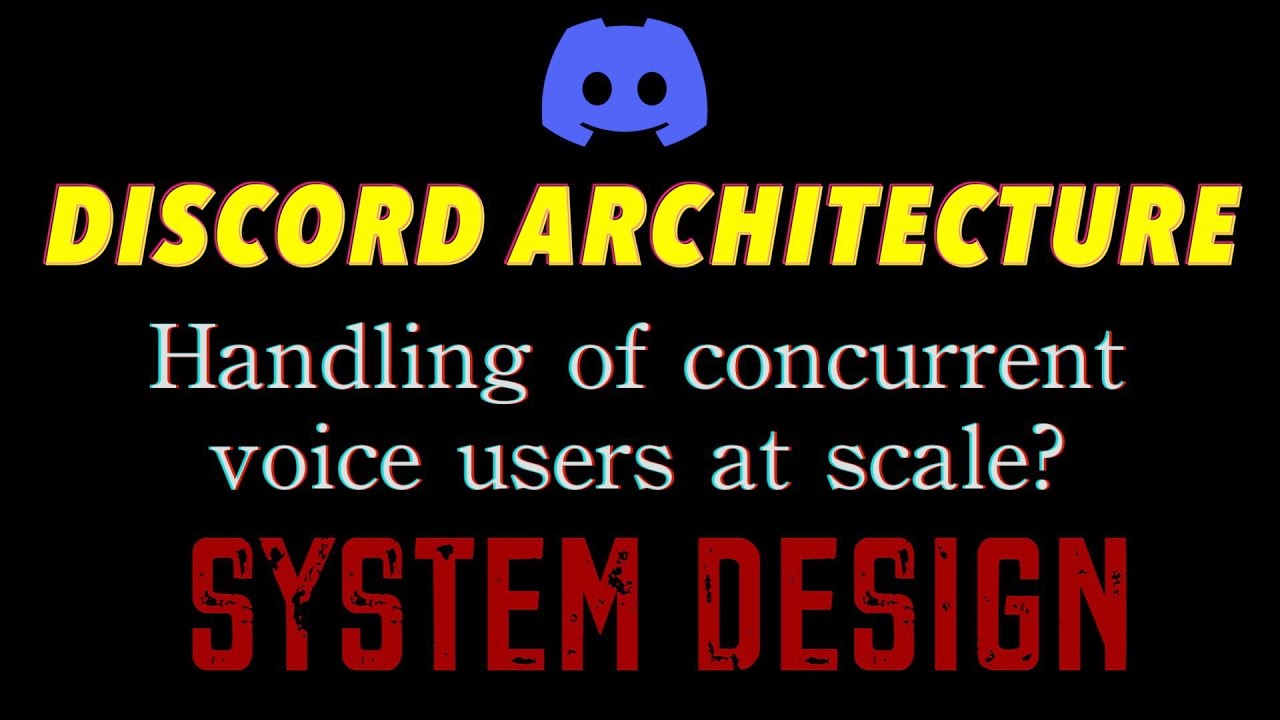 Discord System Design | Discord Backend Architecture for Voice | Large ...