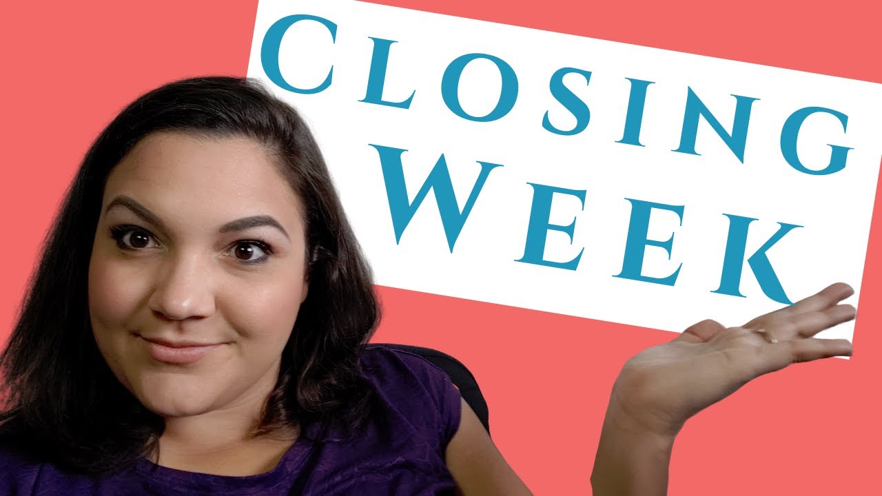 What Happens the Week Before Closing on A House - YouTube