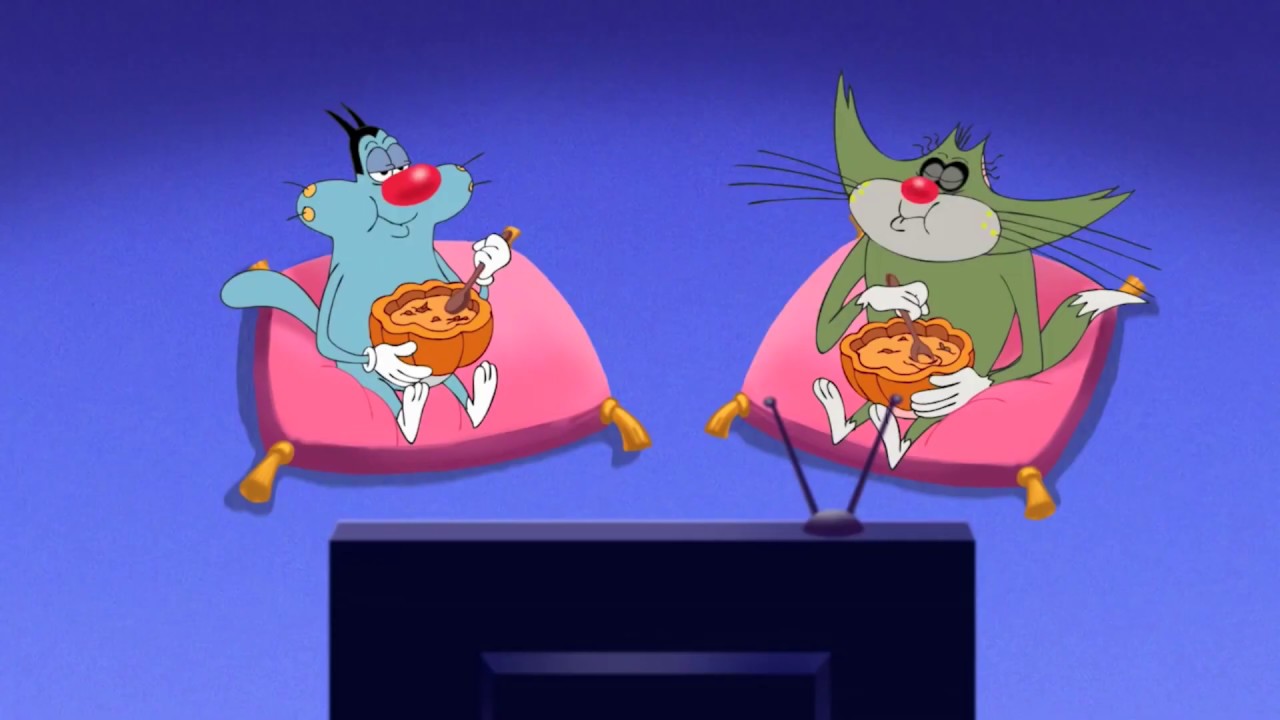 Oggy and the Cockroaches - Scared Cat (S4E51) Full Episode in HD ...