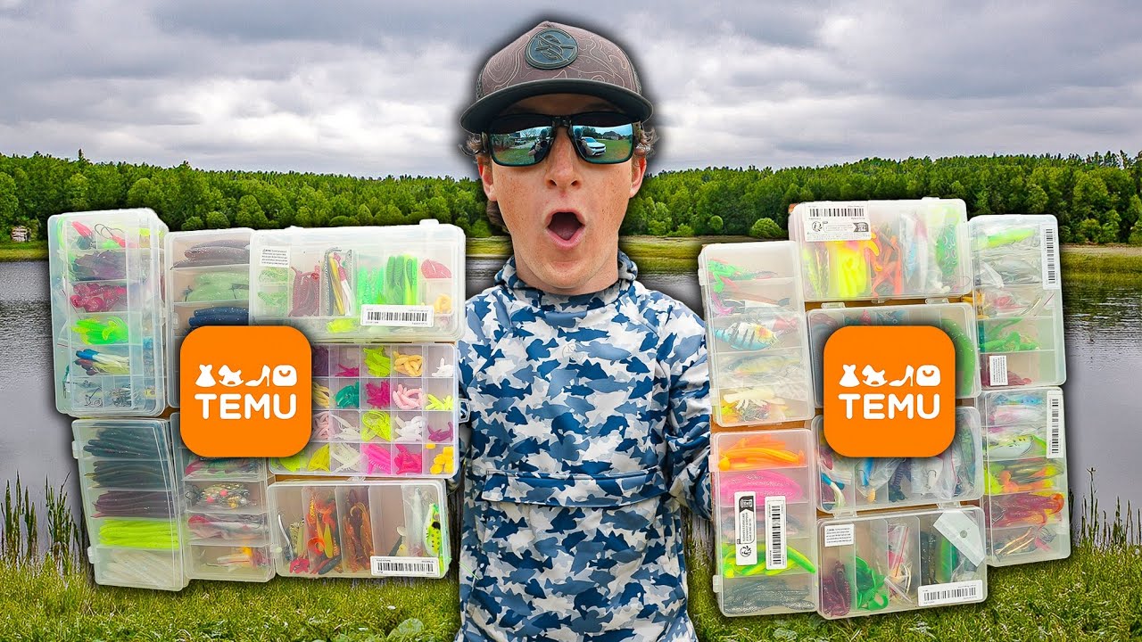 I Bought EVERY Fishing Kit On TEMU - Worth It? - Fishing