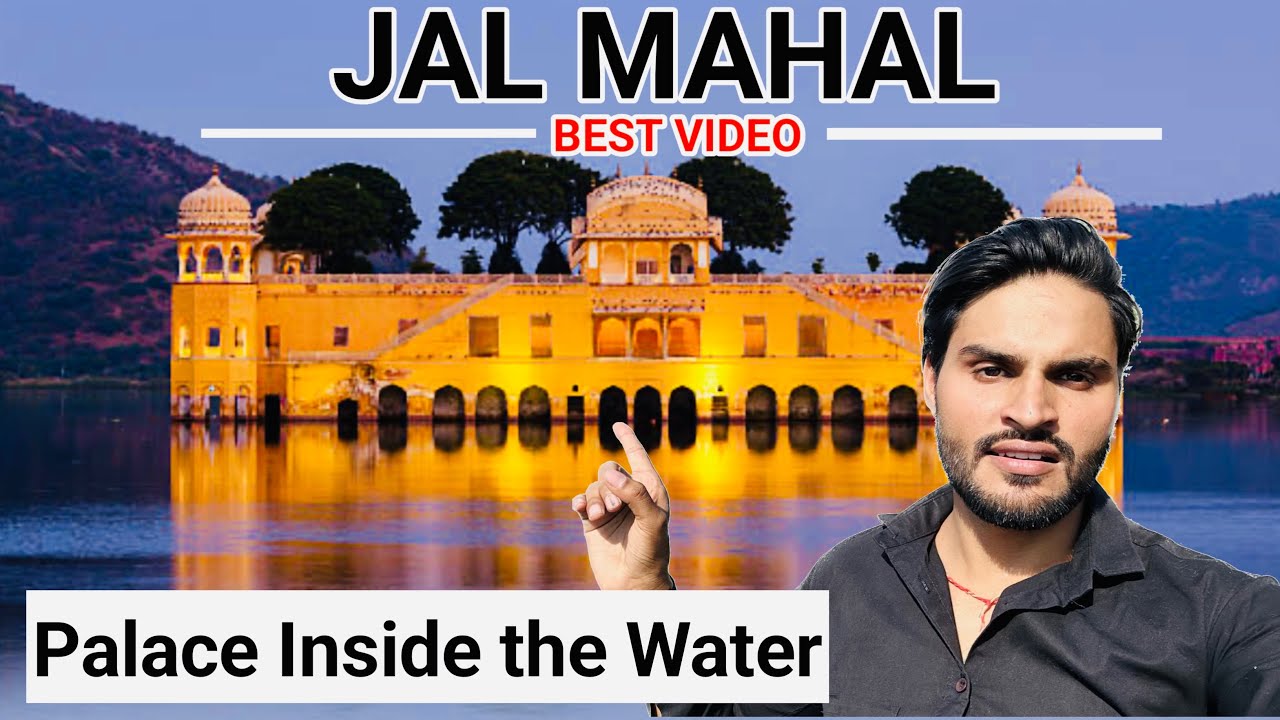 💧JAL MAHAL || PALACE 🏰INSIDE THE WATER 🚣‍♀️🏝️ #jalmahal #jalmahaljaipur ...