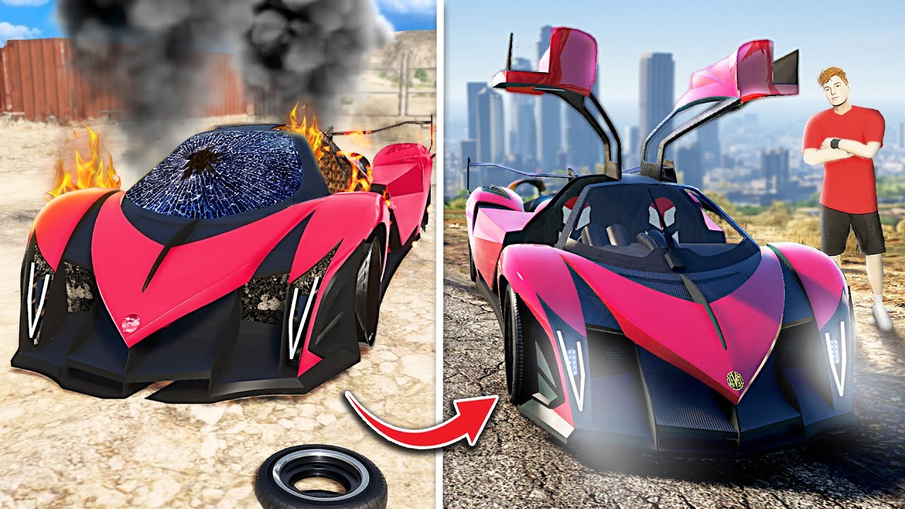 Repairing Rare CONCEPT CARS in GTA 5 RP! - YouTube