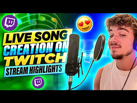 Live Song Creation on Twitch (Stream Highlights #1) #artist #twitch # ...