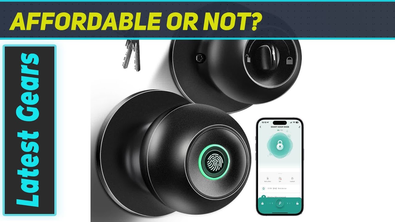 KLLOQUE Door Lock: Ultimate Security & Convenience - YouTube