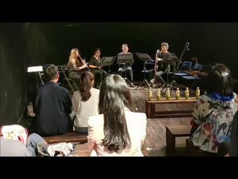 3 Tangos- Astor Piazzolla／Arr. Florent Heau - clarinet quartet - YouTube
