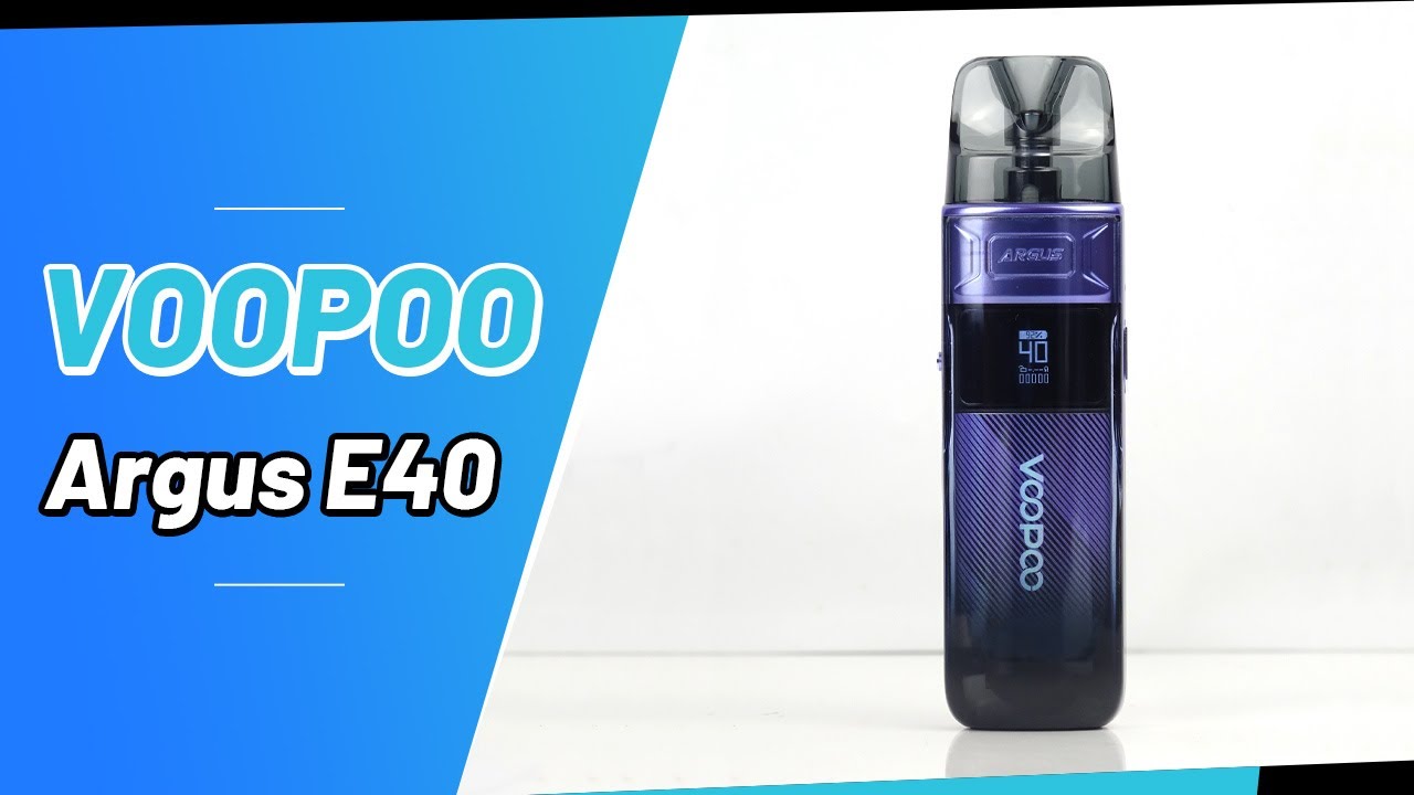 VOOPOO Argus E40 Pod System Kit | Vapesourcing - YouTube