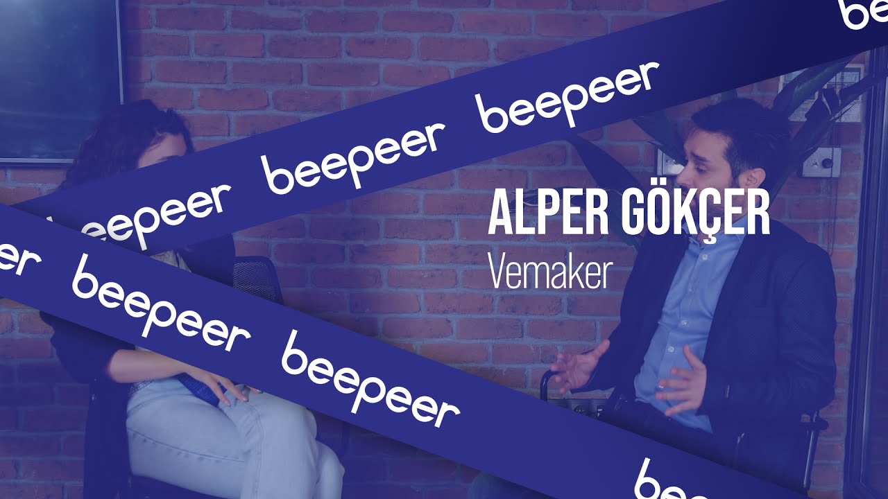 Alper Gökçer, Vemaker - beepeer Röportajları - YouTube
