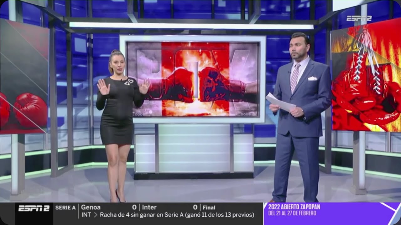 Kary Correa en Sports Center 25 de Febrero 2022 - YouTube
