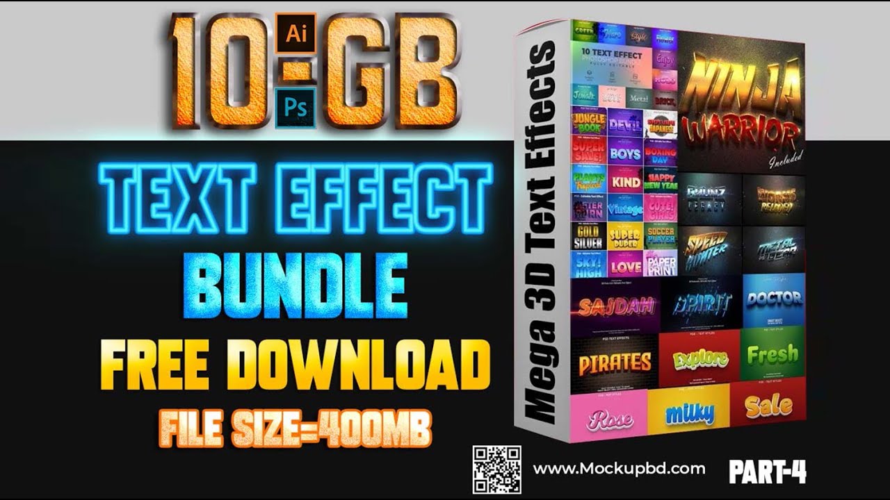 1000+ photoshop text effects Design pack Free Download #PSD #text ...