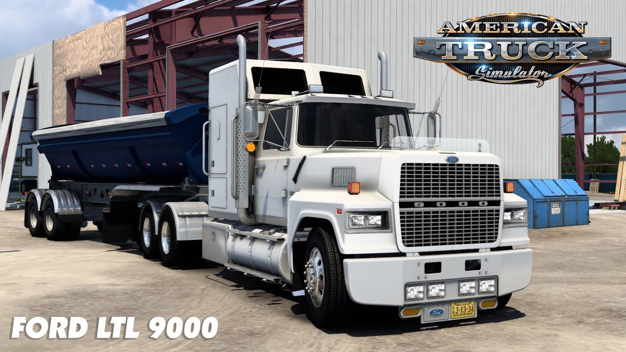 American Truck Simulator - Ford LTL 9000 V4.0 | ATS Mods 1.46 - YouTube