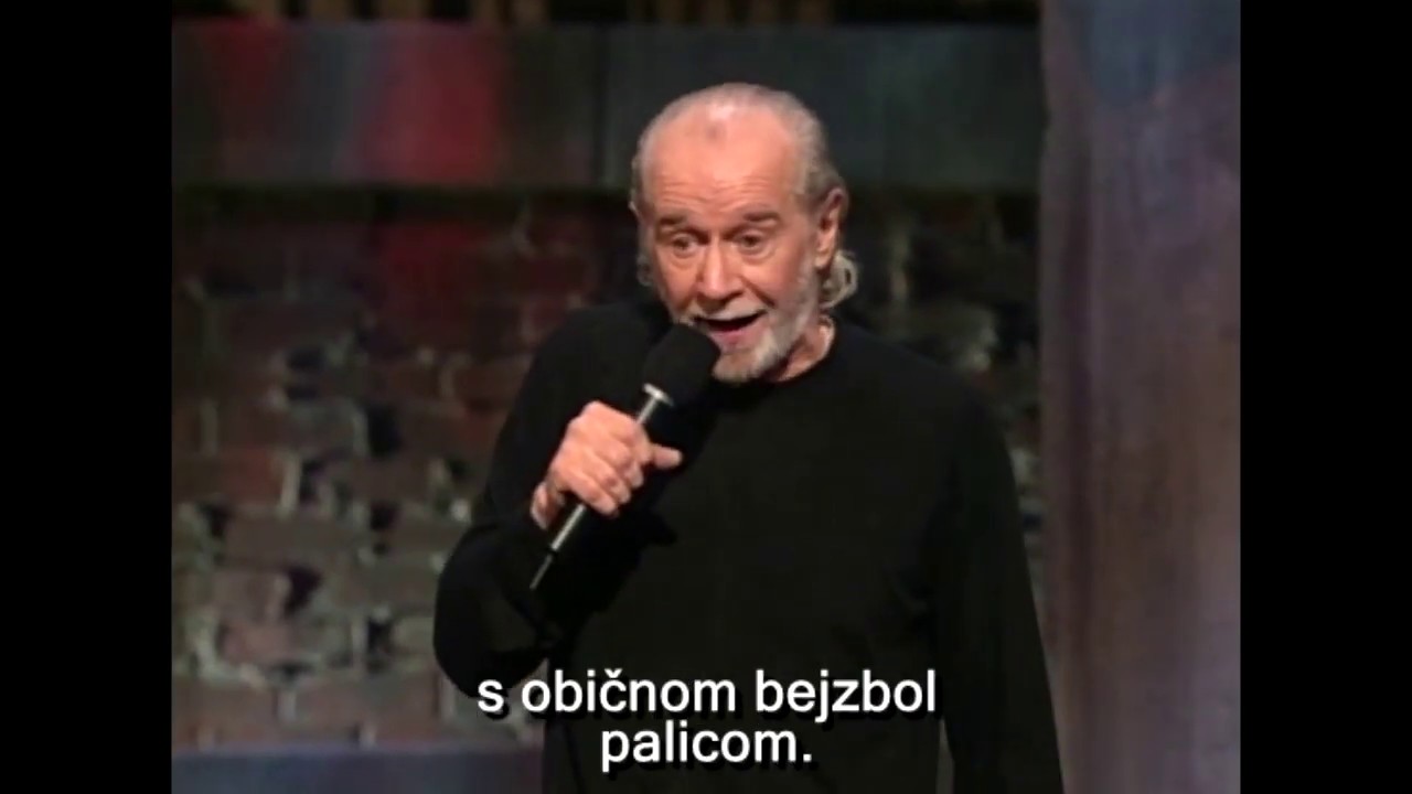 George Carlin - Stand Up O religiji - 1999 - YouTube