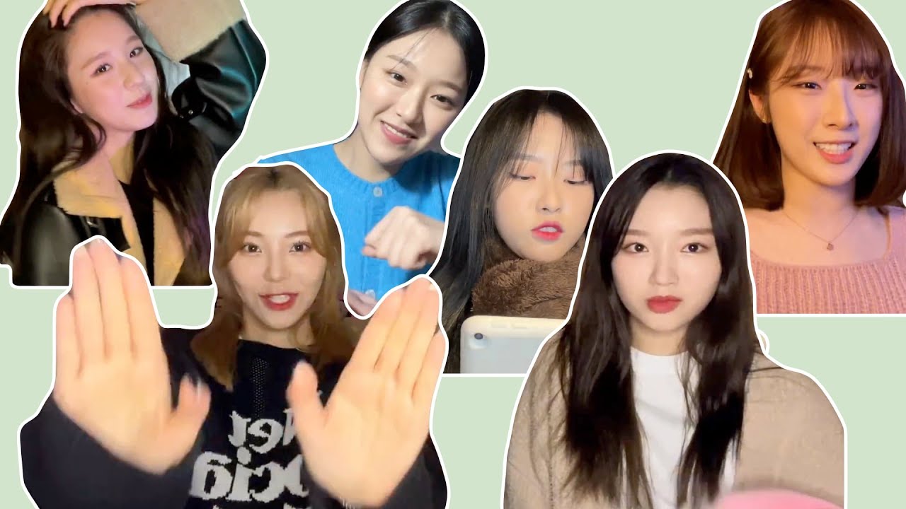LOONA reacting to yummy-yummy stage - YouTube