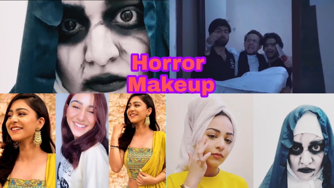 Diksha Sharma horror look| Dikshu funny horror video| Baby Queen| Rishi ...