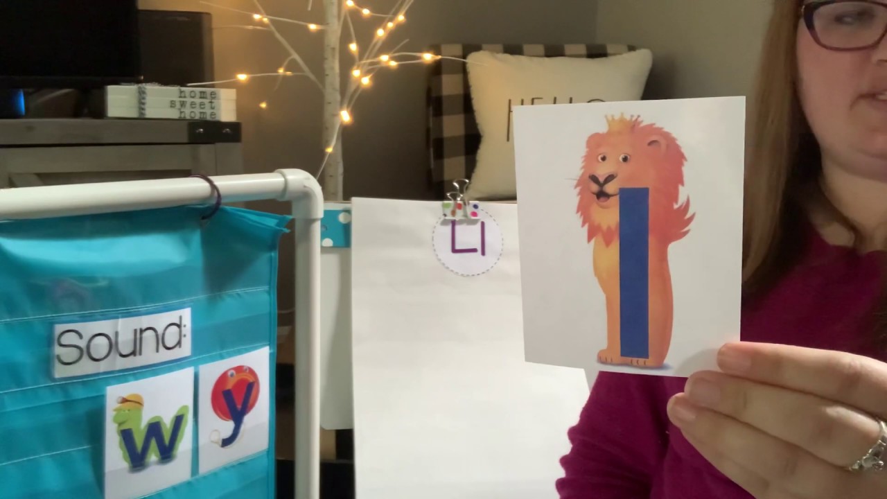 Lesson 27 Letter Sounds L,W, Y - YouTube