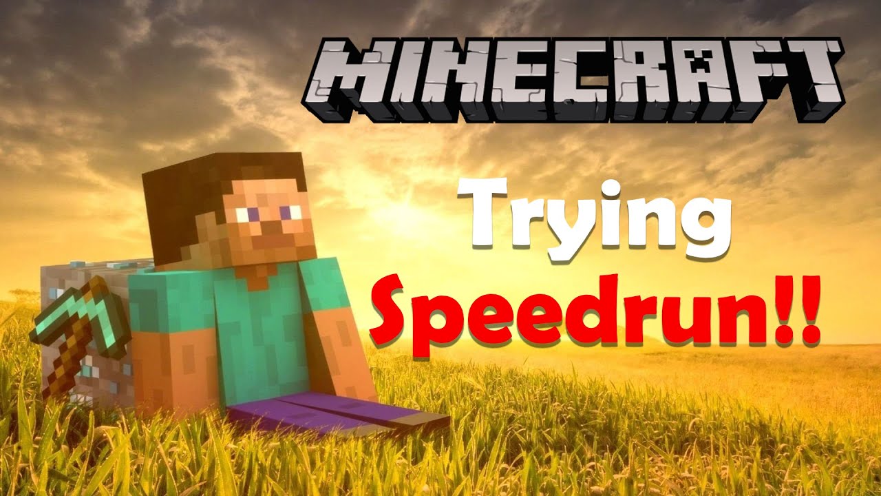 Trying Speedrun In Minecraft!!!! 🤣🤣 | Hindi | Storm Splits - YouTube