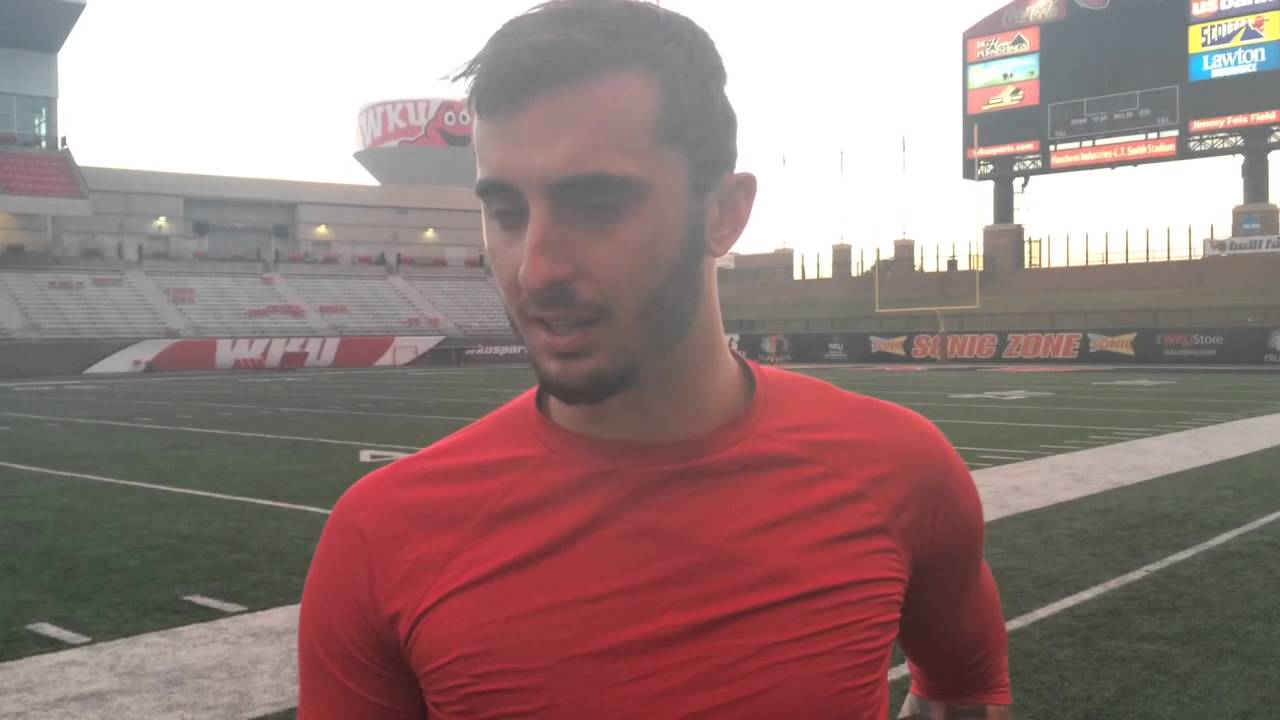 WKU FB QB Brandon Doughty Press Conference 10-20-15 - YouTube