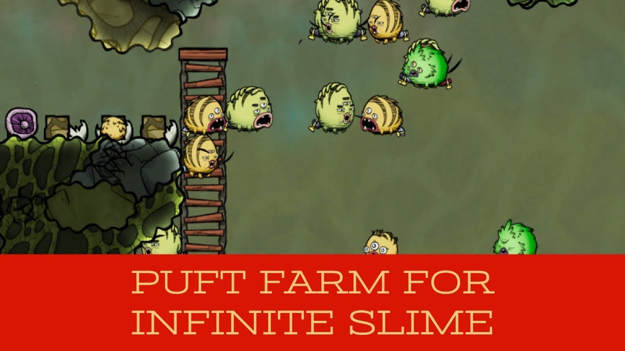 #12 Oxygen Not Included - Make a Puft Farm for Infinite Slime - YouTube