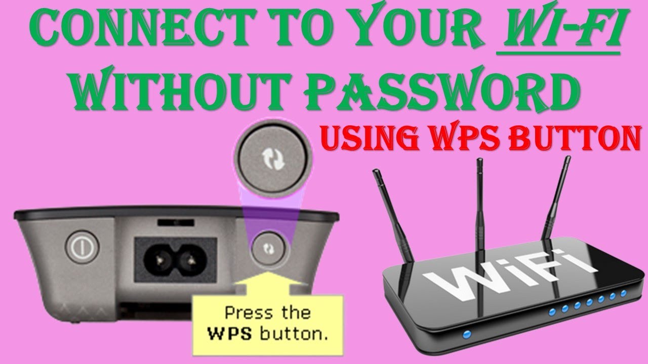 How to connect using wps on router - bettapico