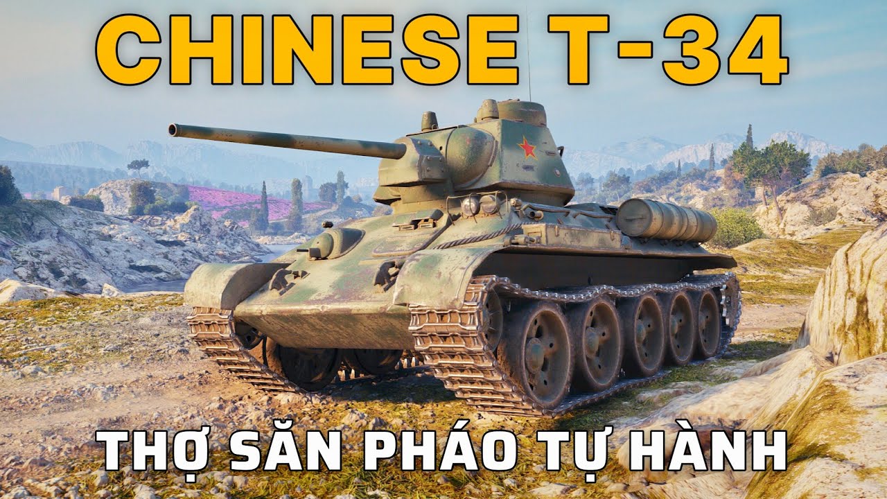 Xe tăng T-34 được Liên Xô cung cấp cho Trung Quốc | World of Tanks - YouTube