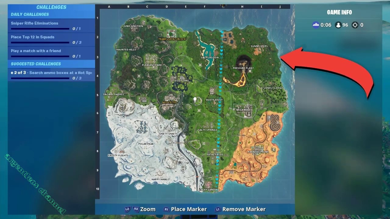 Fortbyte 88 | Found somewhere in map location j3 | Fortnite Battle ...