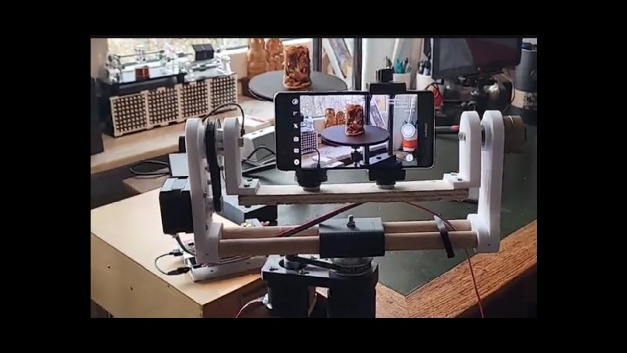Remote Pan Tilt Arduino Nano Table Micropython Esp32 With Horem
