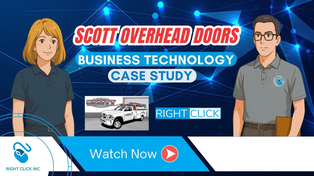 Right Click Case Study | Scott Overhead Doors | AI Workflows & Cybersecurity Supports Growth ...