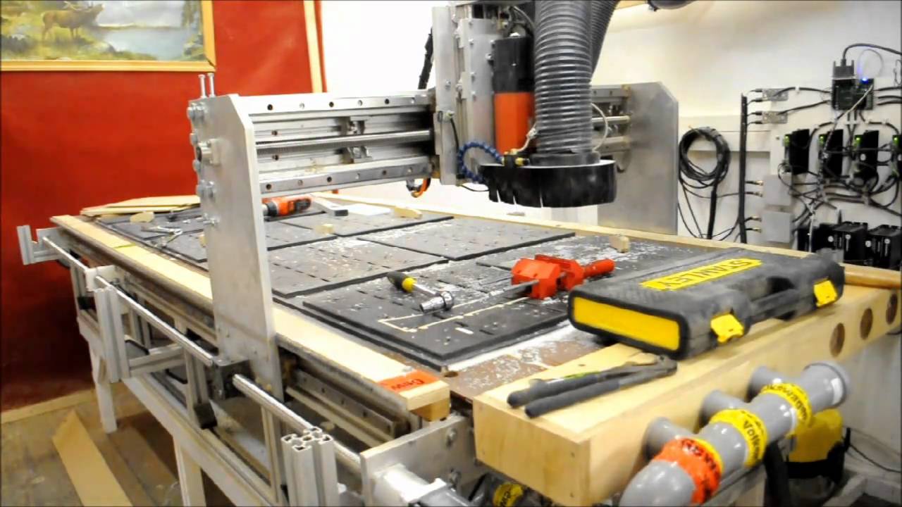 DIY CNC v2.5 Speed Test - YouTube